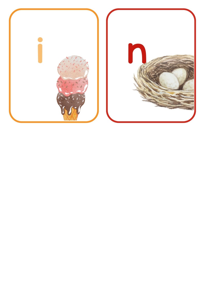 SATPIN Phonics Flashcards and Practise Board - Etsy