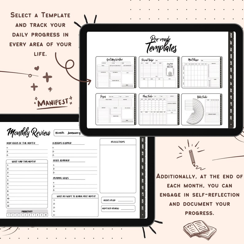 Ultimate Digital Planner 2024, Goodnotes Planner, iPad Planner ...