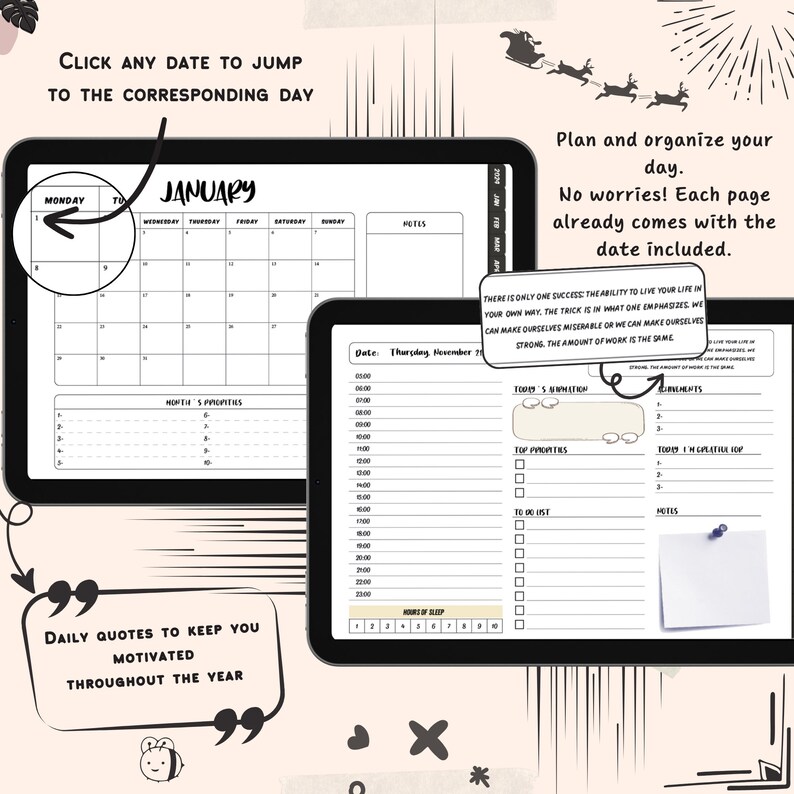 Ultimate Digital Planner 2024, Goodnotes Planner, iPad Planner ...