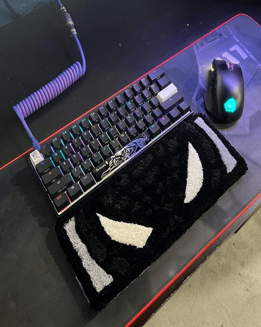 6 Piece Custom Keyboard Rugs - Etsy