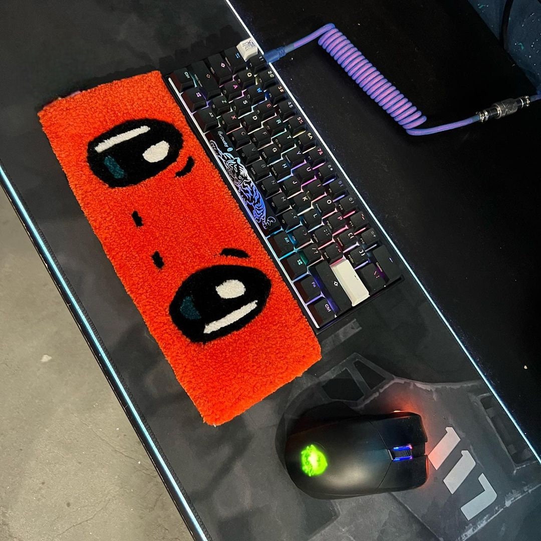 Charmander Keyboard Rug - Etsy