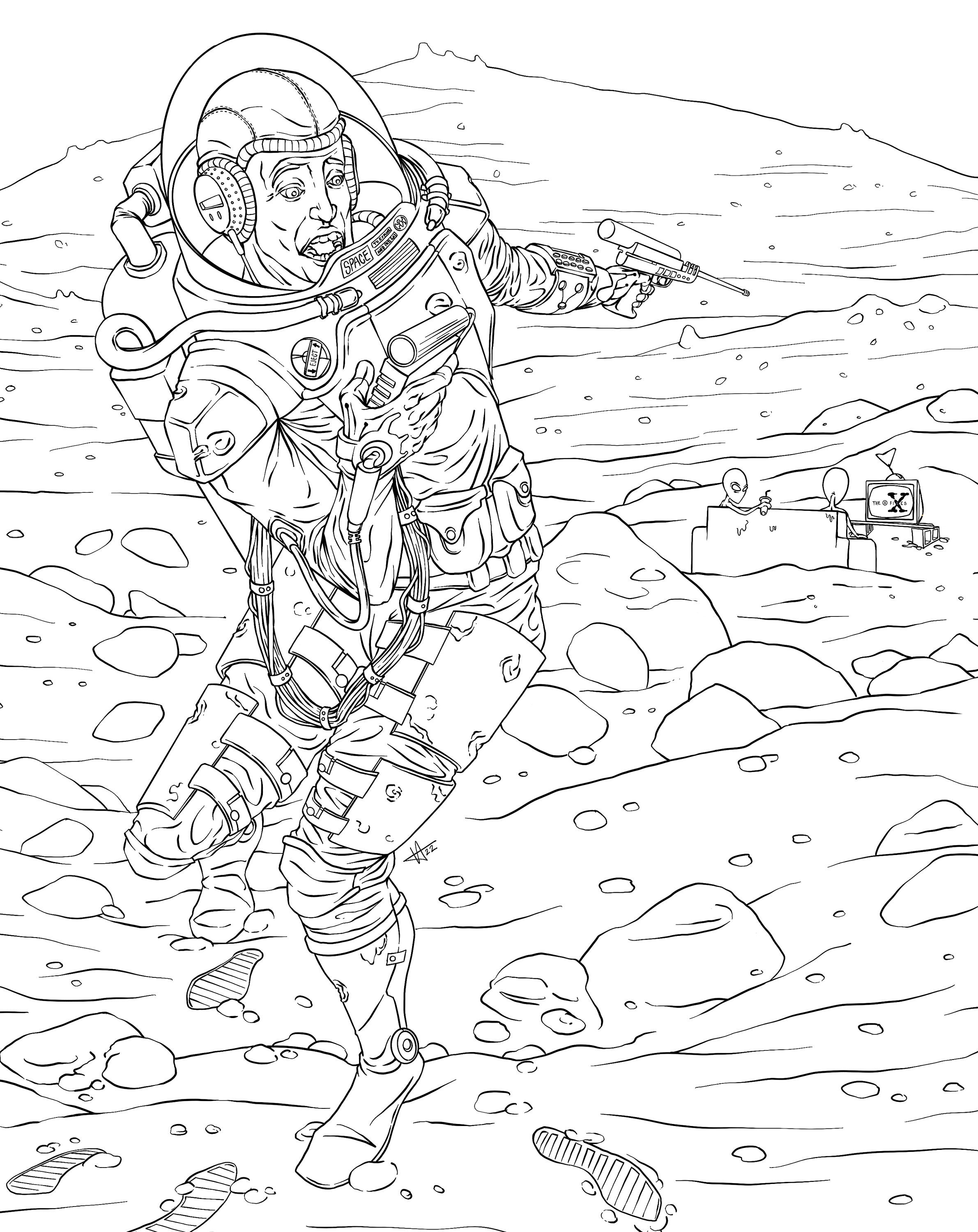 Character Coloring Pages - Etsy