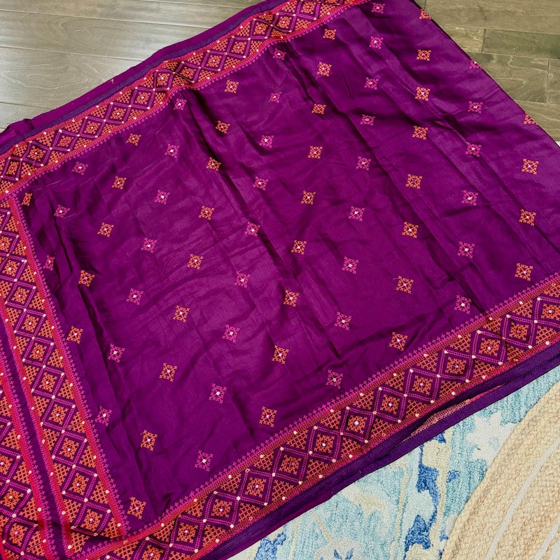 Kutch Work Mirror Blouse - Etsy