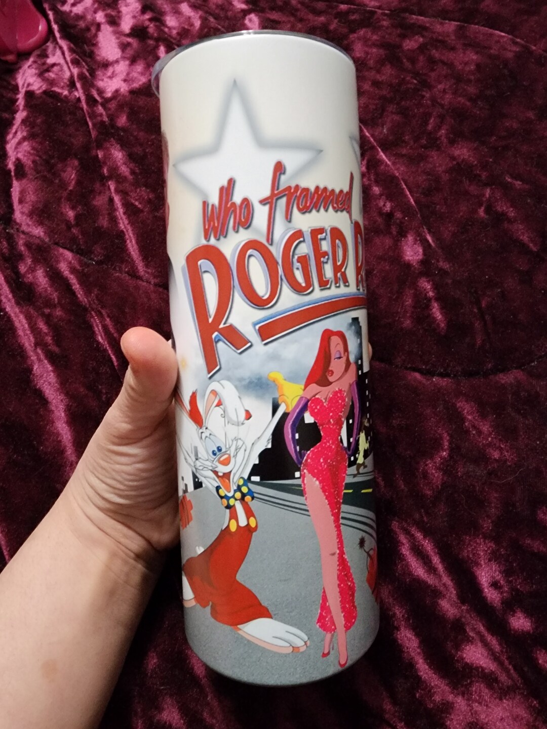 Roger Rabbit Collage 20 Oz Tumbler - Etsy