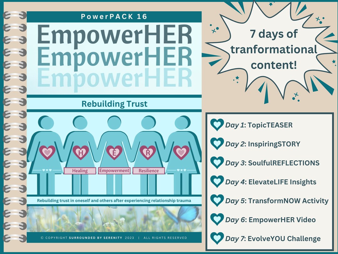 Relationship Recovery Powerpack 16: Rebuilding Trust - Etsy