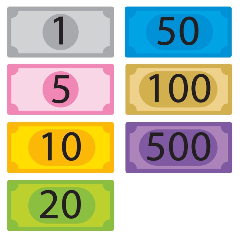 Monopoly Template Complete With Playing Field, Cards and Banknotes - Etsy