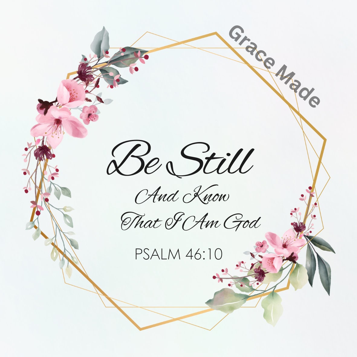 Bible Verse Sticker Template for Digital Download - Etsy