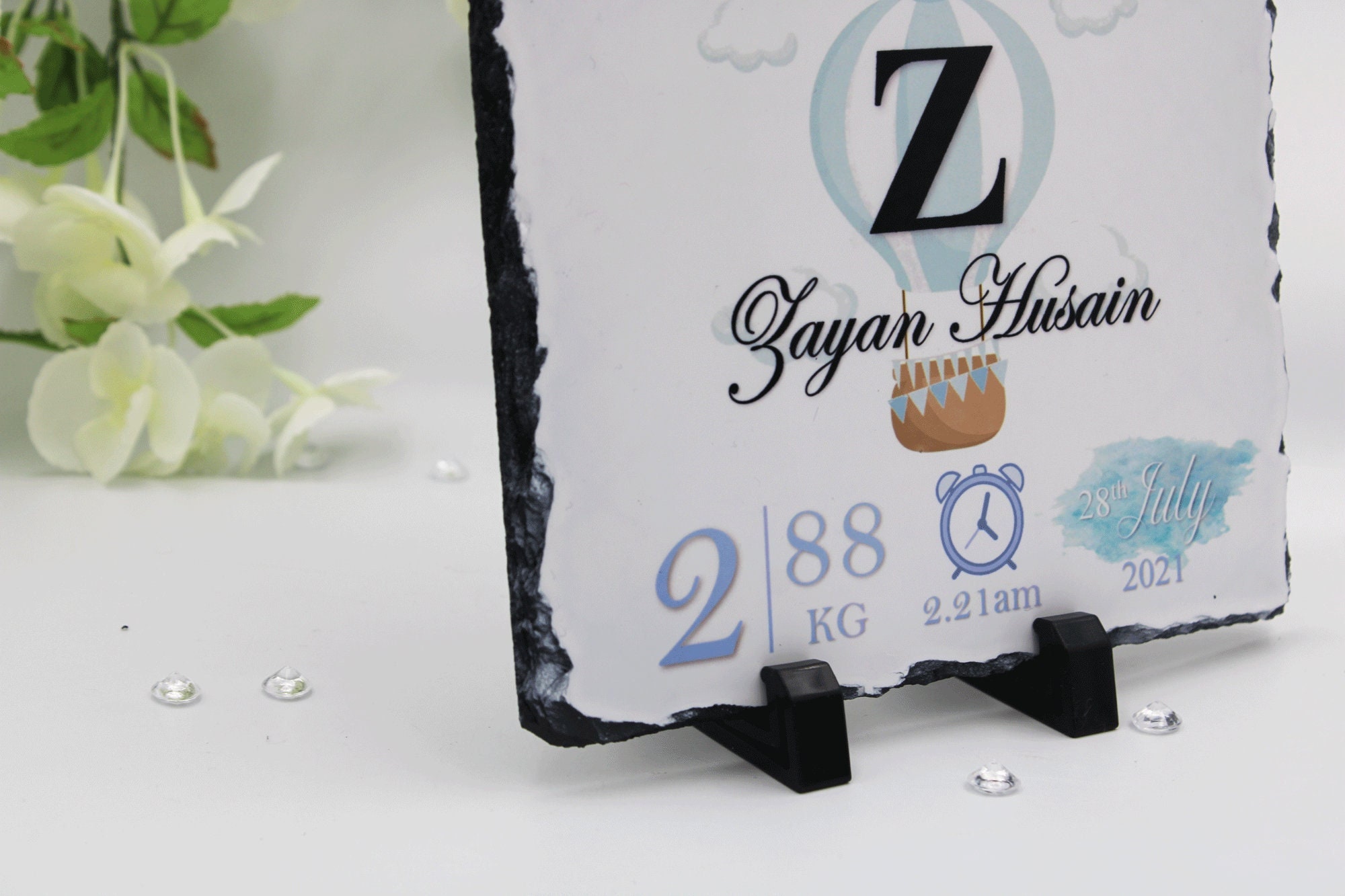 Muslim Baby Girl Gift, Muslim Baby Boy Gift, Islamic Newborn Baby Frame ...
