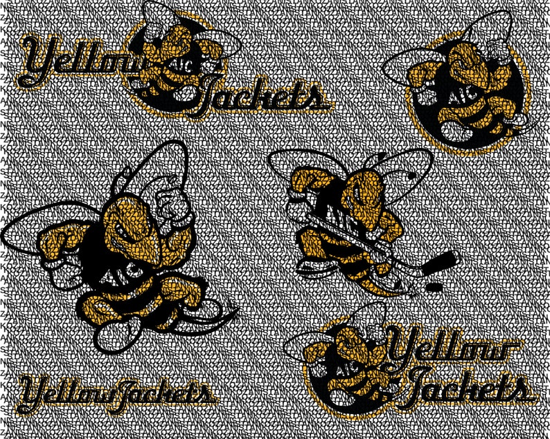 Hornet Bee Mascot SVG & JPEG Instant Download Digital Download File ...
