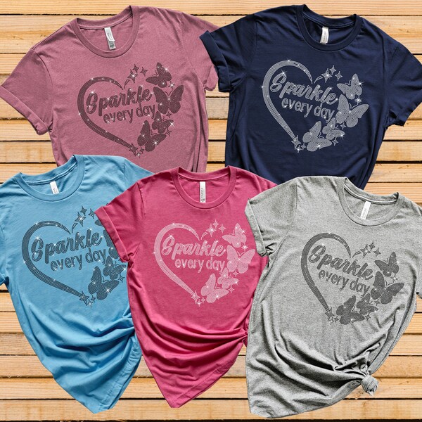 Sparkle Shirt - Etsy