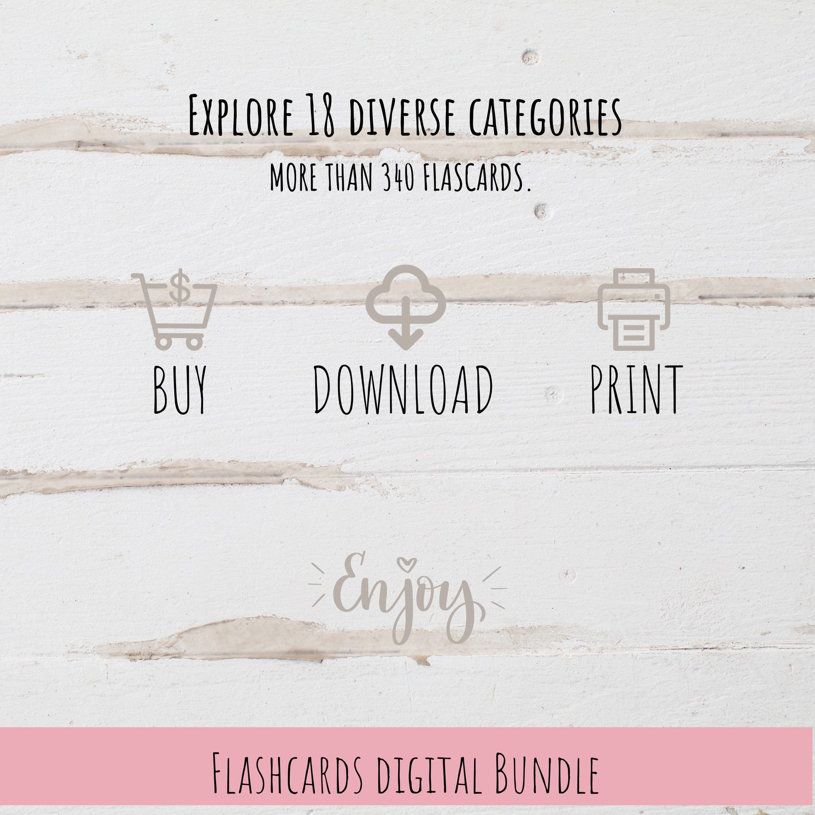 ULTIMATE Digital Flashcards Bundle, Printable, Kids, English Flashcards ...