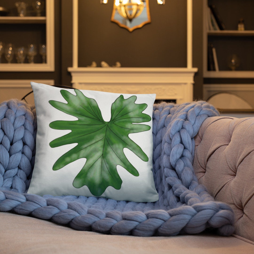 Philodendron Pillow - Etsy