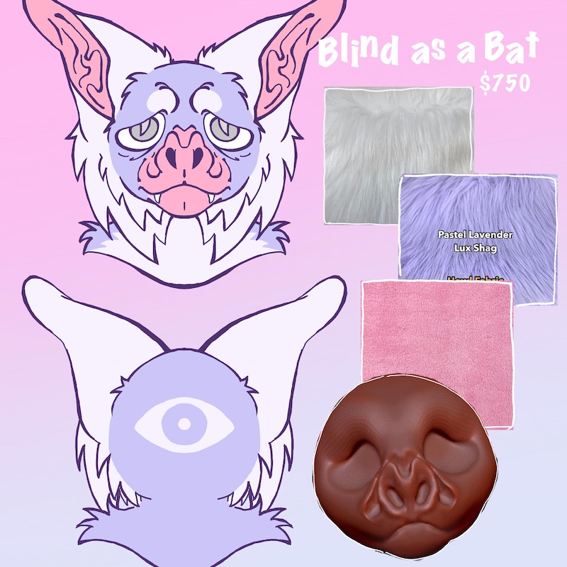 Bat Fursona - Etsy