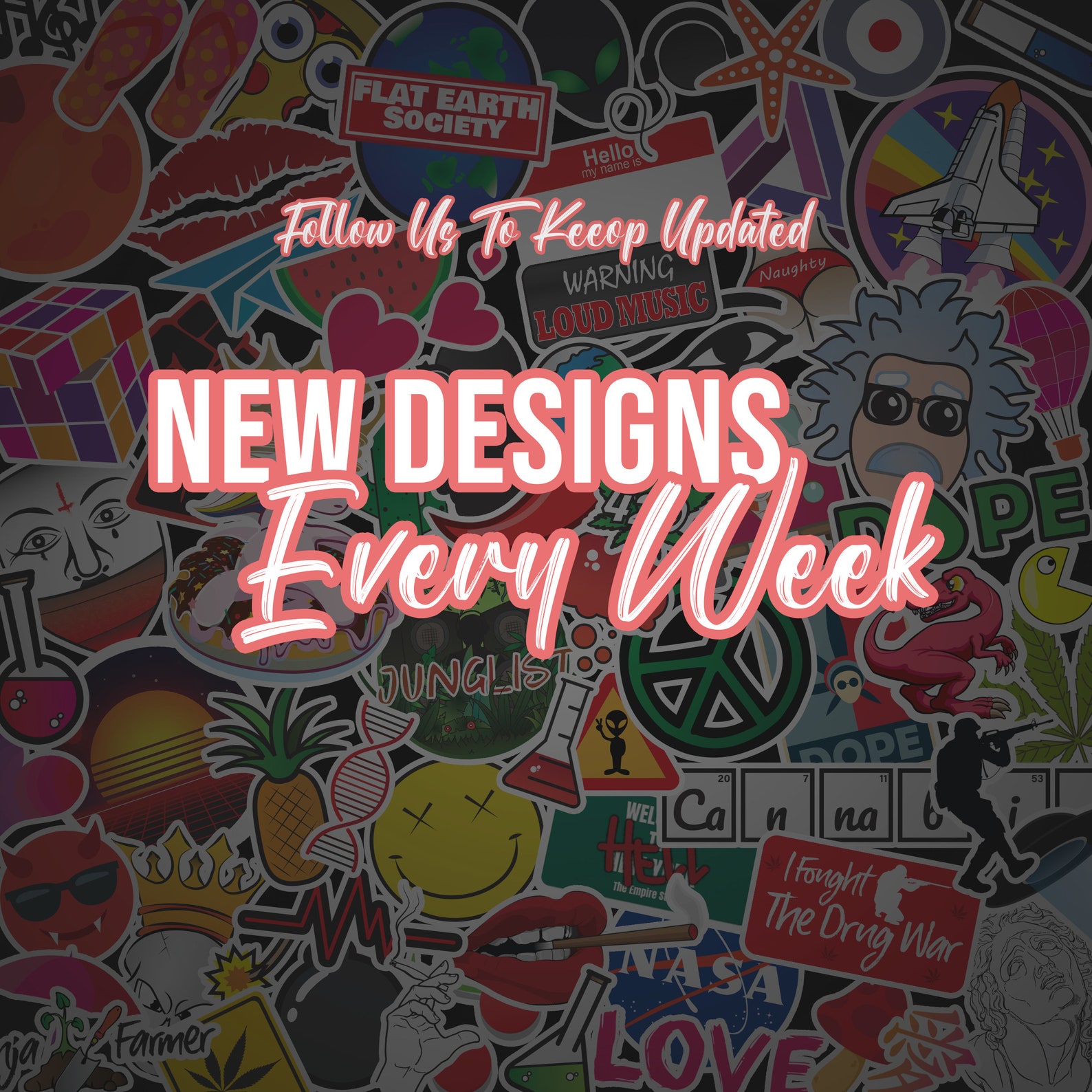 50pc Car Stickers Racing Vinyls Racer Decals Sticker Bomb Sports Car ...