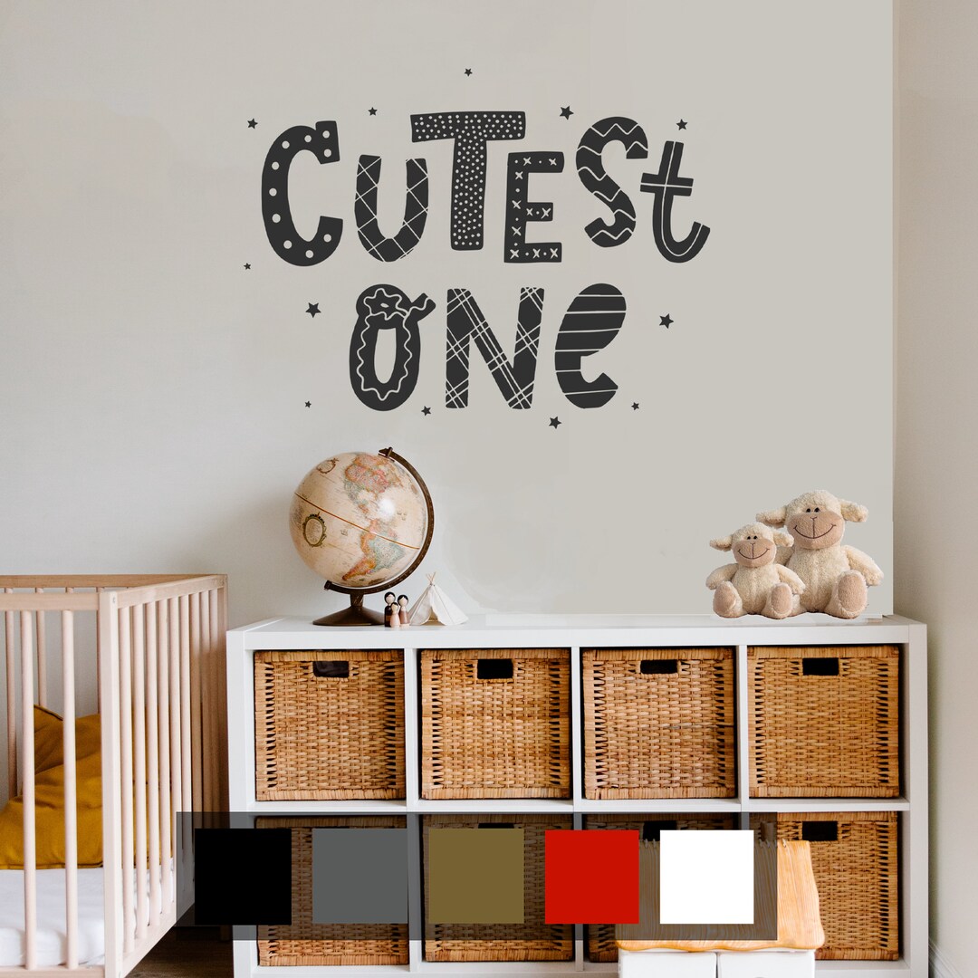 Wall Kids Cutest Decal Cute Wall Art Wall Decor for Children Bedroom ...