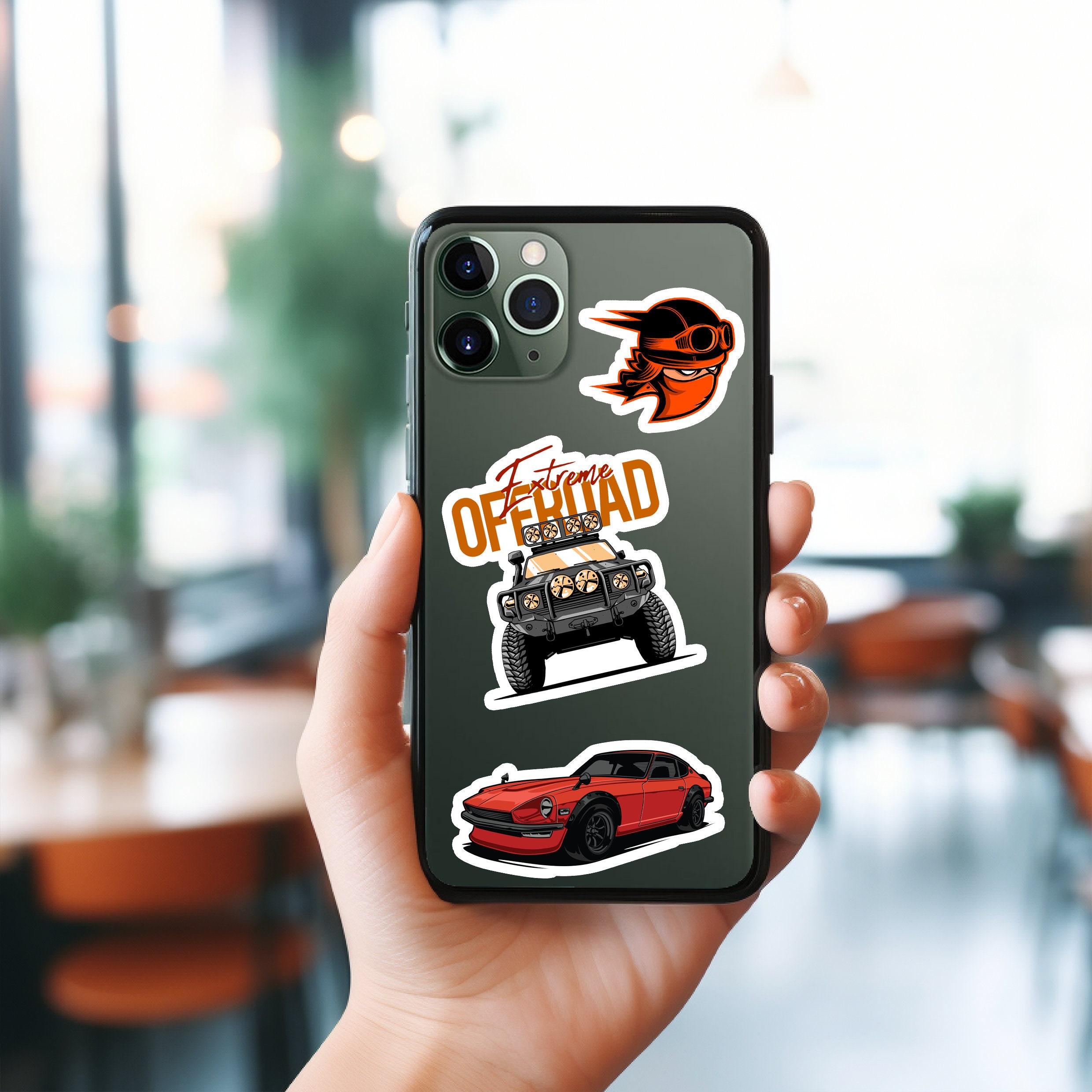 50pc Car Stickers Racing Vinyls Racer Decals Sticker Bomb Sports Car ...