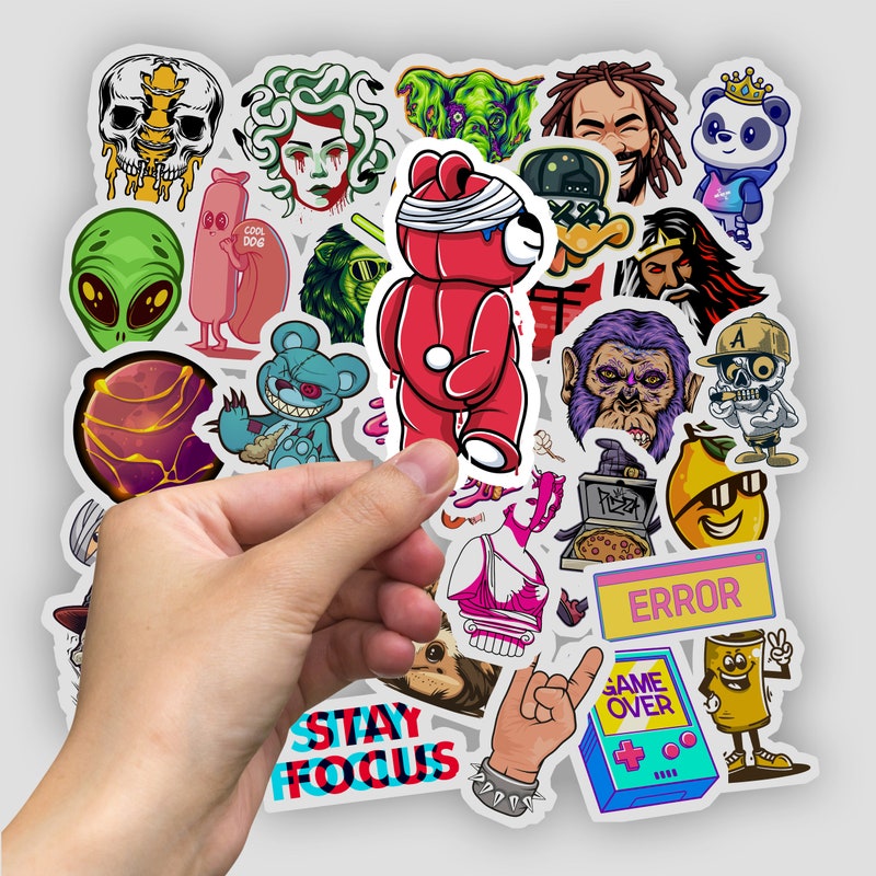 100 Sticker Pack - Etsy