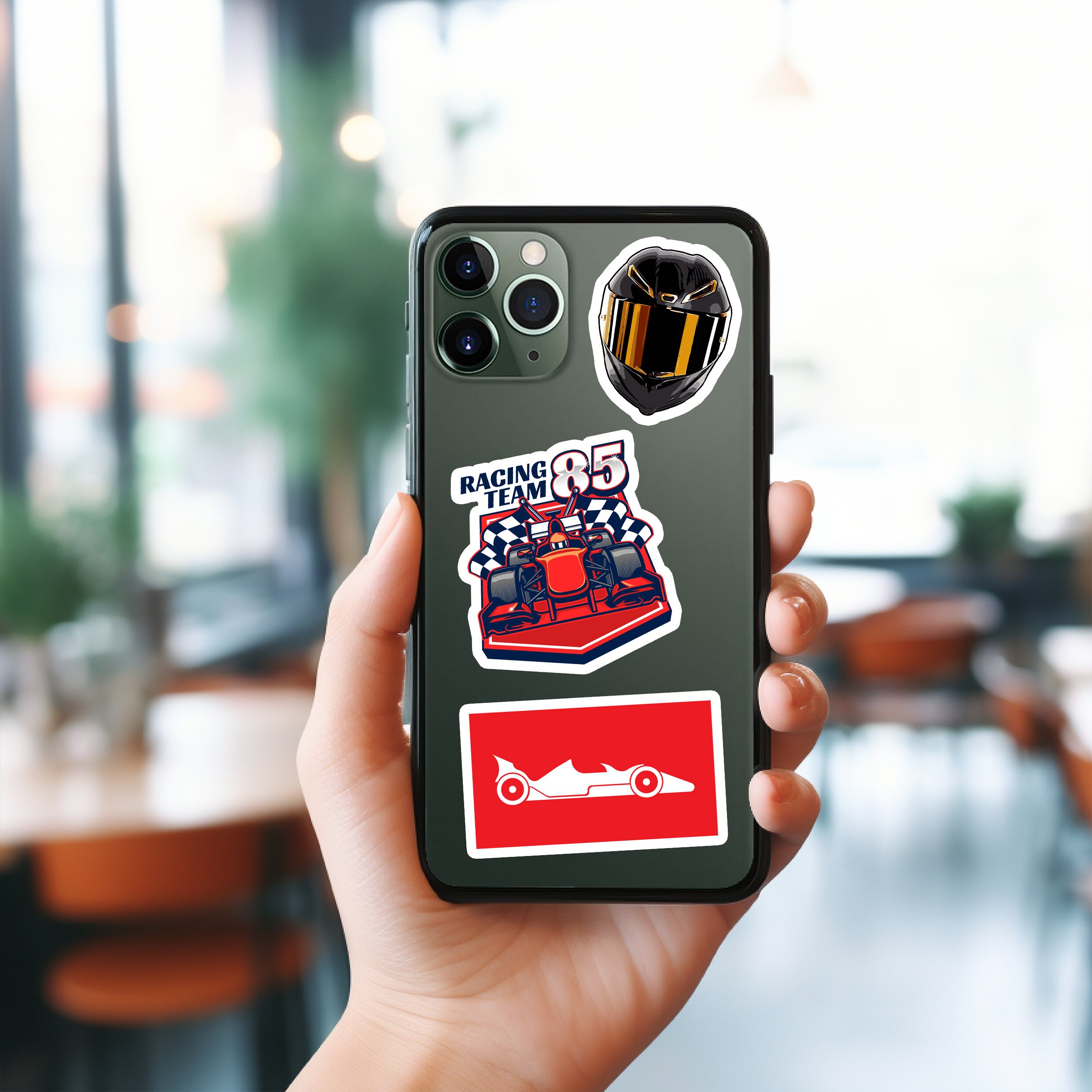 50pc Formula One Stickers F1 Vinyls Cute Cyclist Decals Sticker Bomb ...