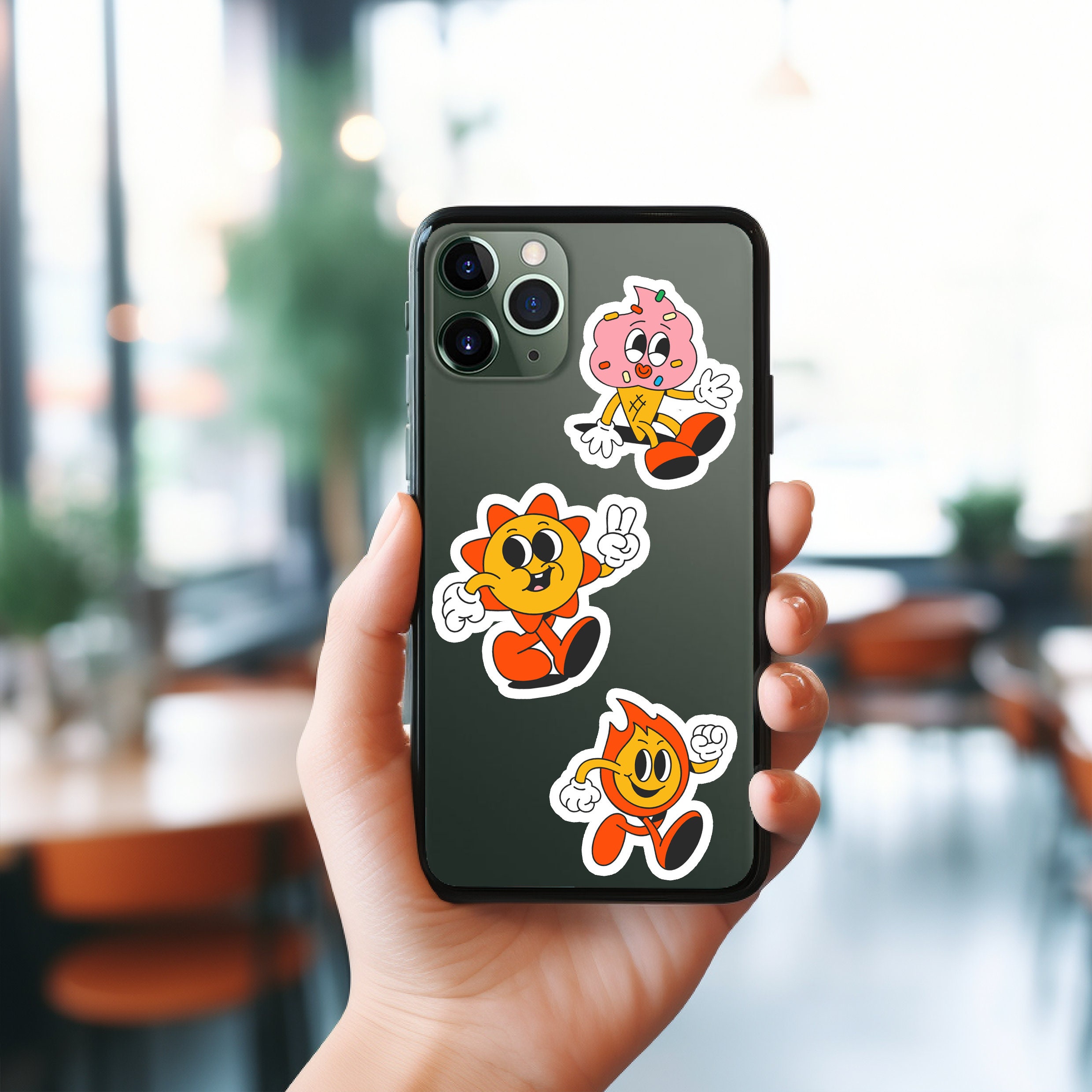 30pc Cartoon Cute Stickers Kids Vinyls School Decals Sticker Bomb Kids ...