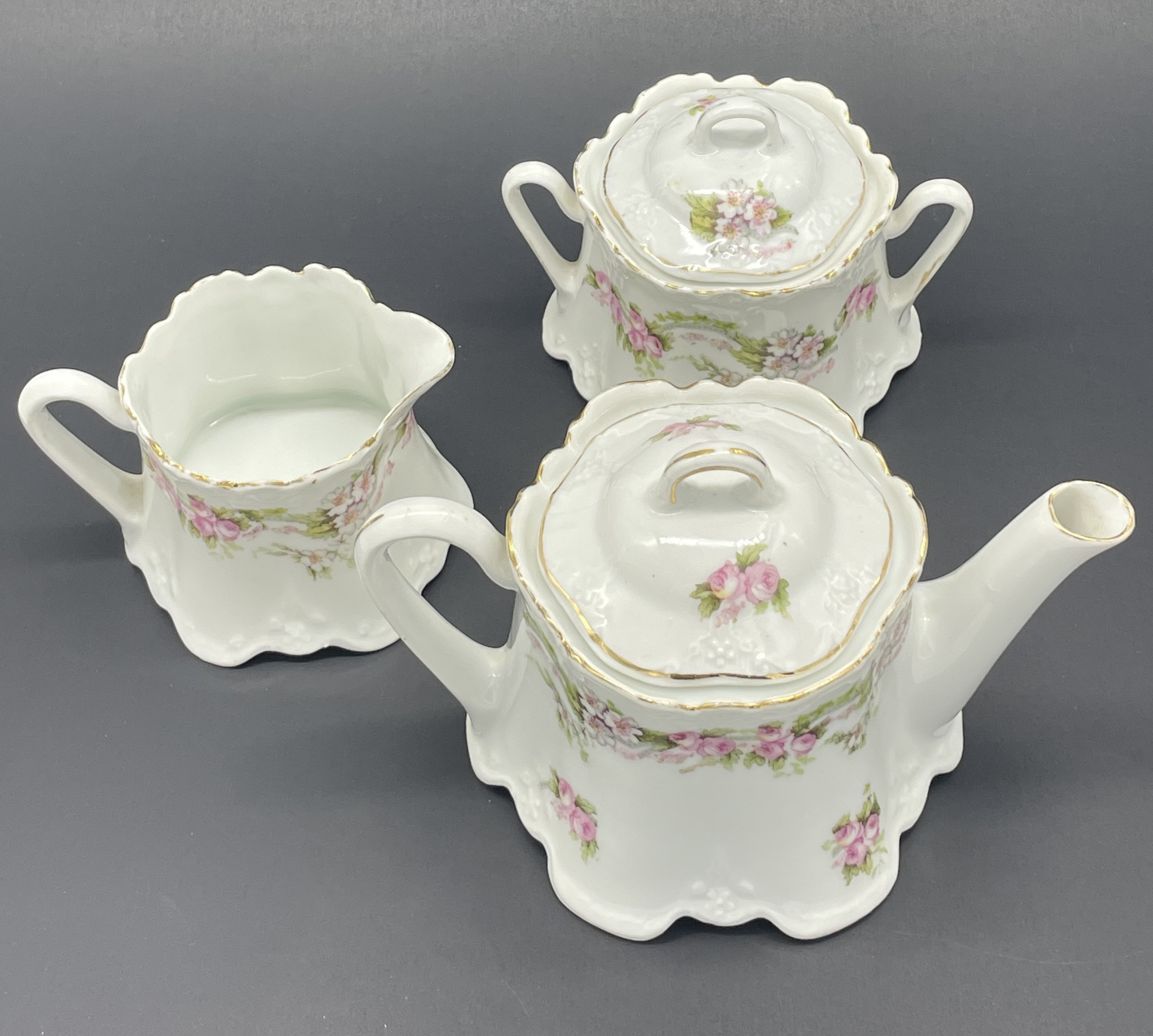 Rare Antique Tea Set From the Late 1800's Bavaria Z.S. & Co scherer ...