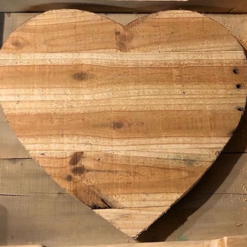 Wooden Pallet Heart - Etsy