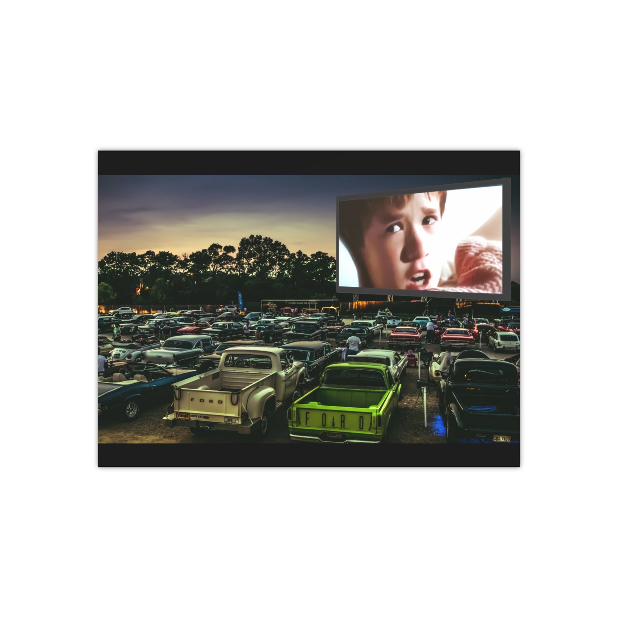 Sixth Sense 70s Drive-in Posters I See Dead People Bruce Willis After ...