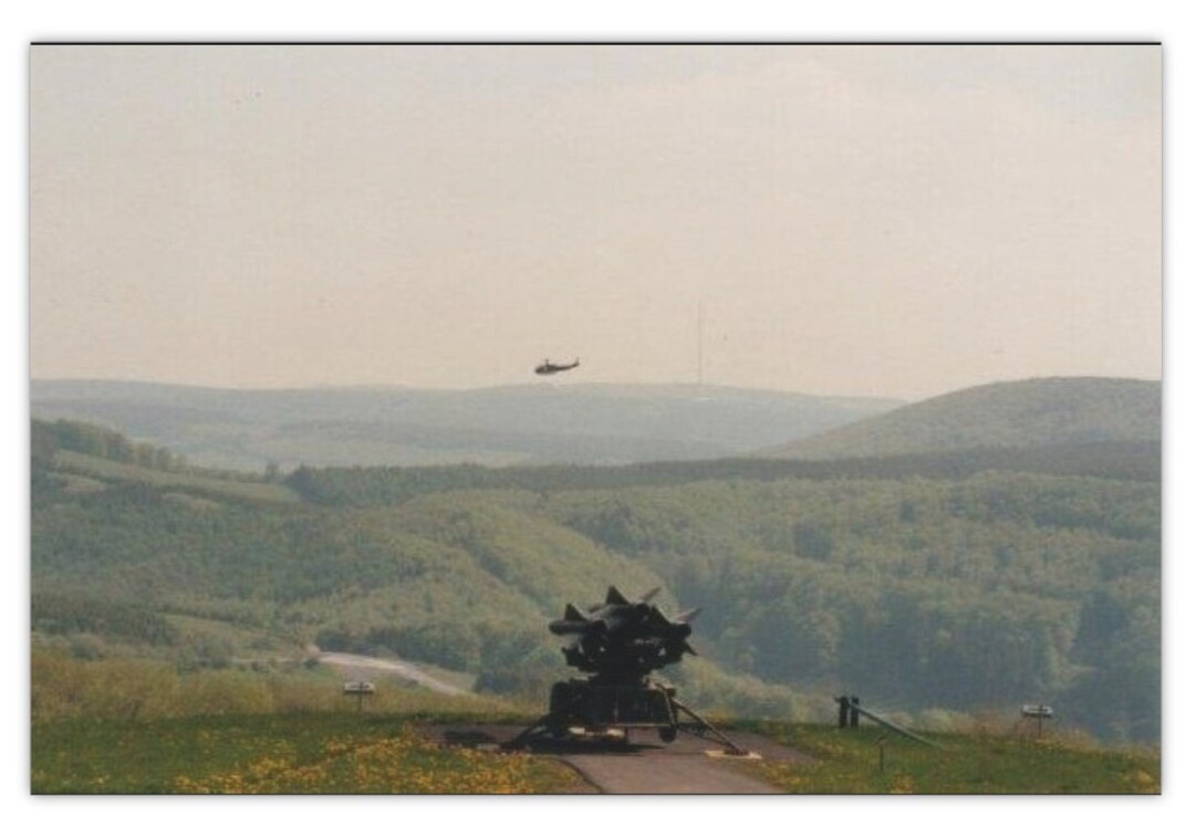 US Army Air Defense Artillery Satin Posters 1987-1988 the Fulda Gap ...