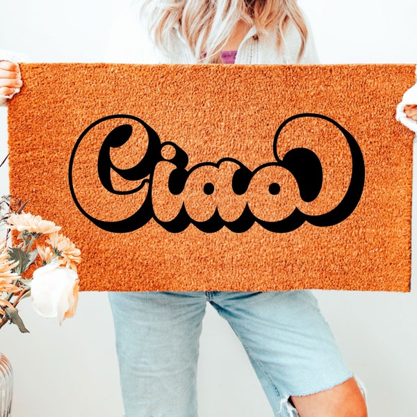 Ciao Doormat - Etsy