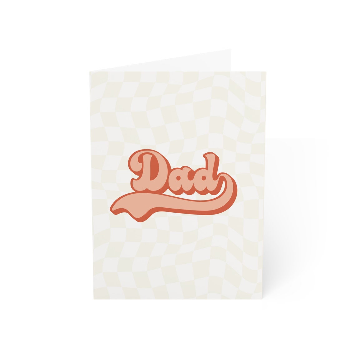 Fathers Day Card Dad Birthday Greeting Card Retro 70s Birthday Card ...