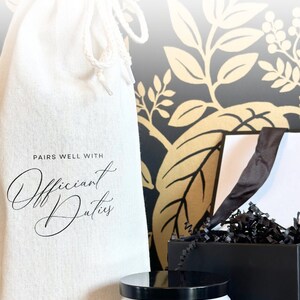 Officiant Proposal Gift Box Wedding Officiant Gift Funny Candle Will ...