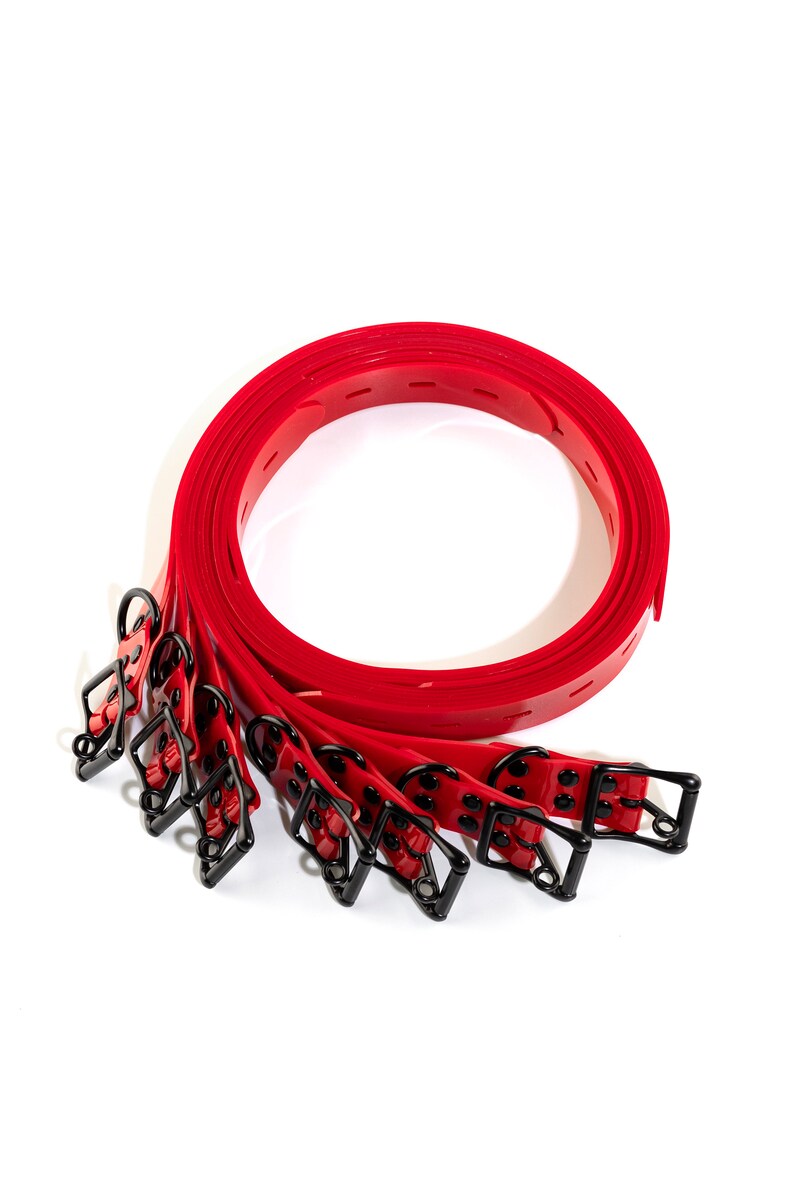 Restraint Set PVC, Bondage Lockable Straps Set 25 Mm, Bondage Set ...