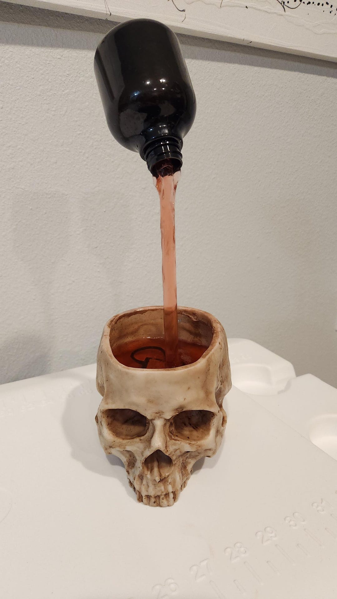 Endless Floating Fountain Skull - Etsy