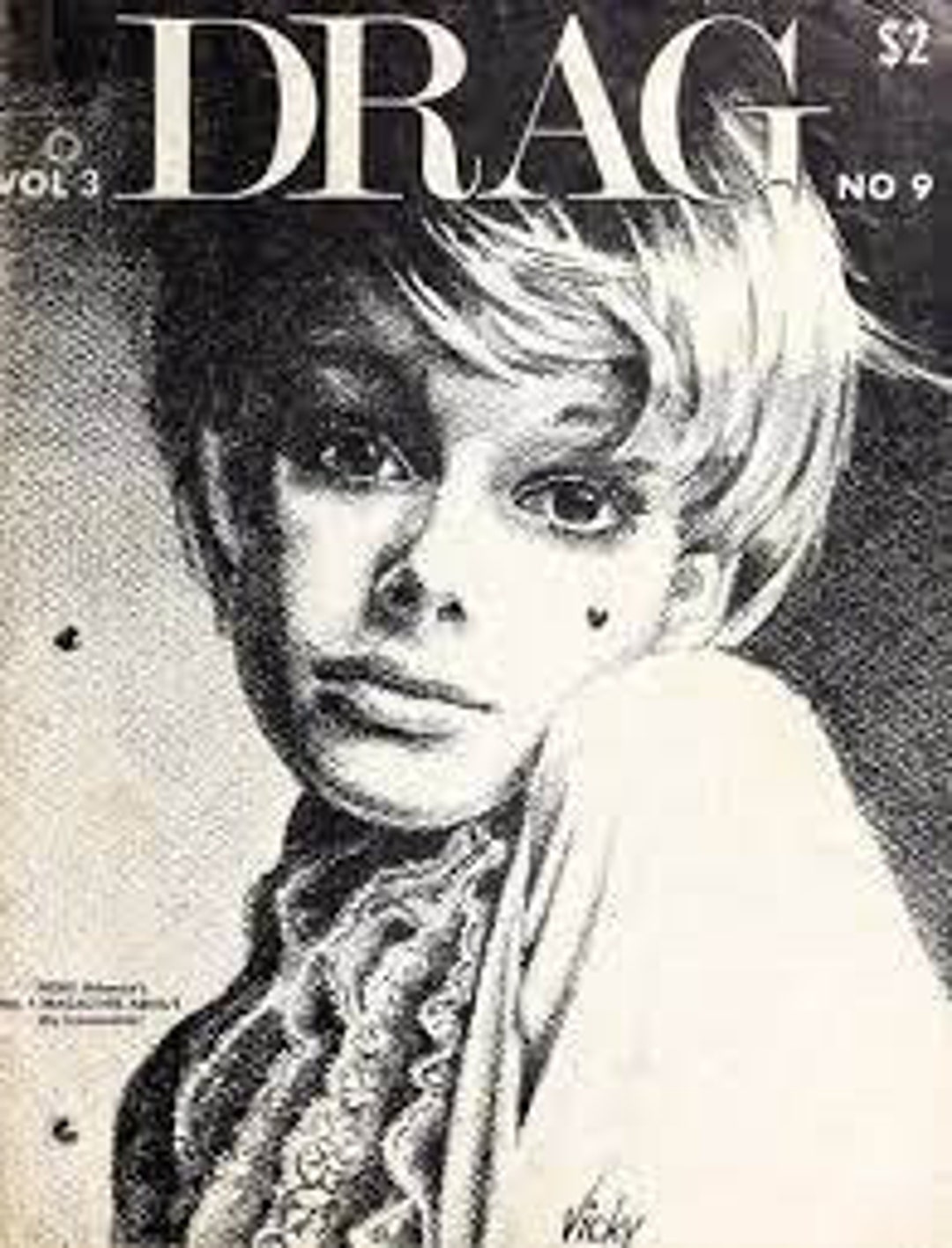 30 ISSUES Drag Magazine Vintage Transvestite Spanking Crossdress ...