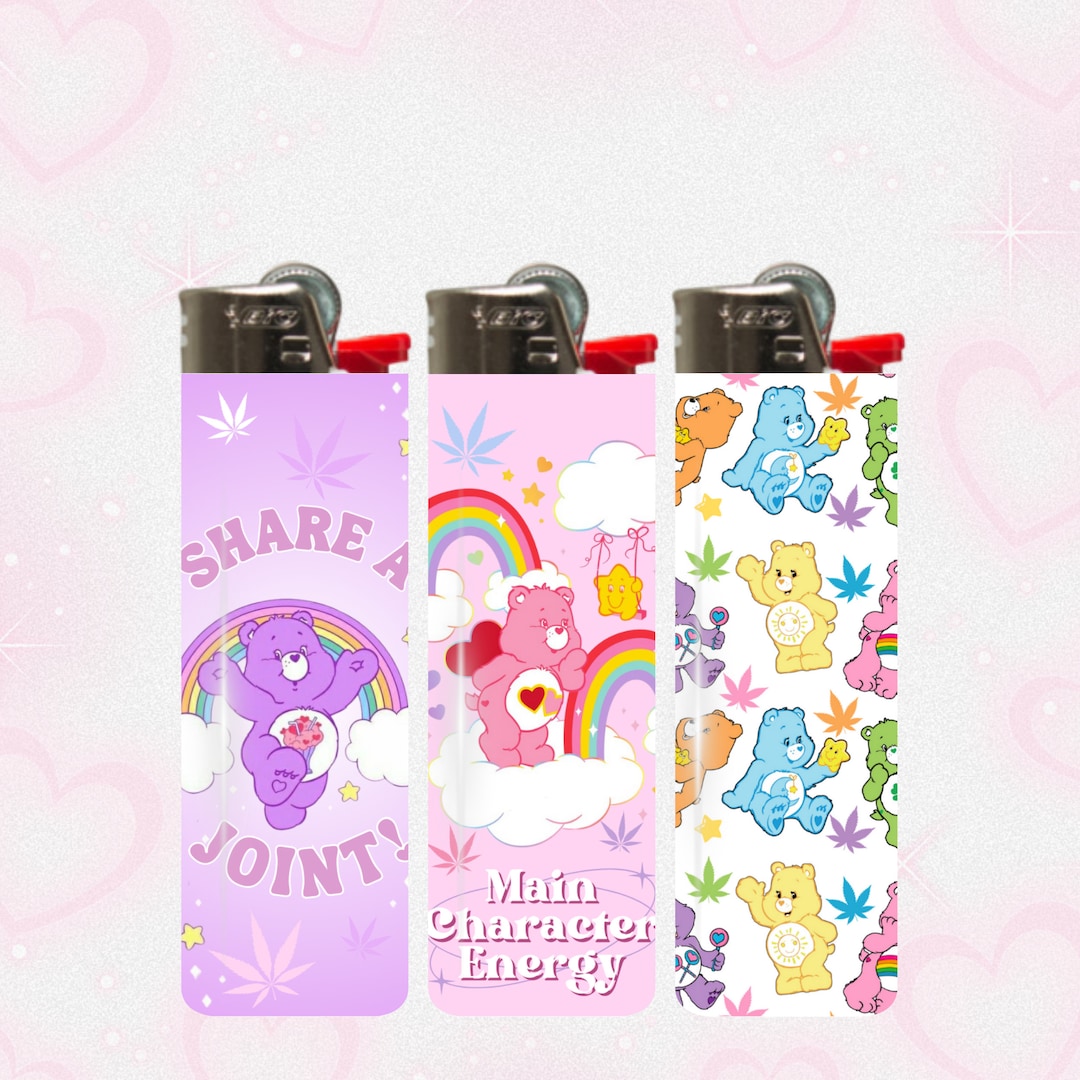 Carebear 90s Inspired Y2K Baddie Lighter Wrap Aesthetic Accessories ...
