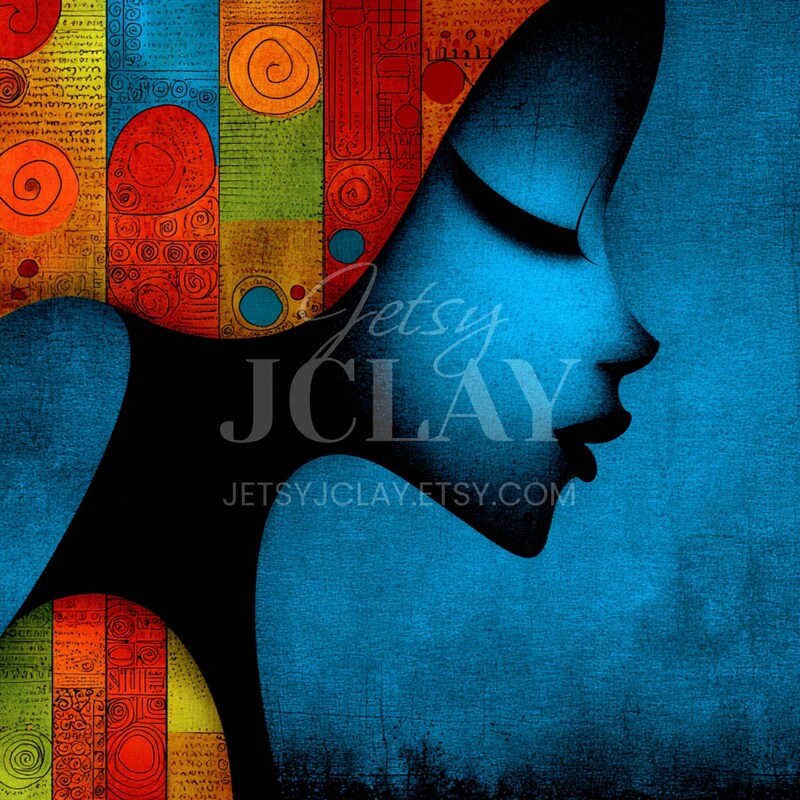 Abstract Art Human Figures - Etsy