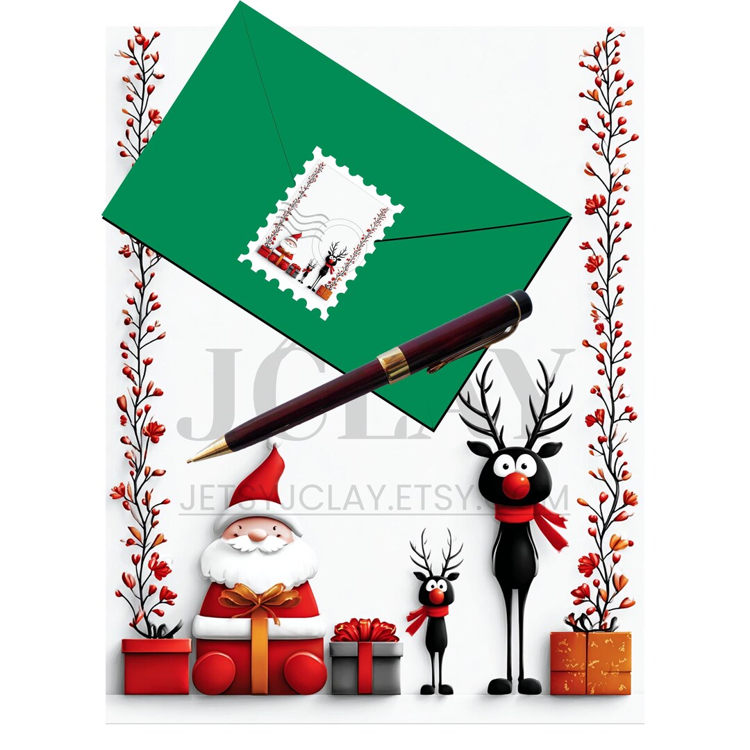 Printable Decorative Papers & Matching Stamps - Seasonal Stationery ...