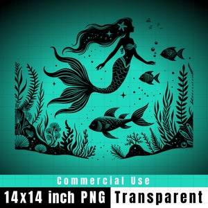 Mermaid Beach PNG, Mermaid Png, Beach Png, Summer Png, Unlimited ...