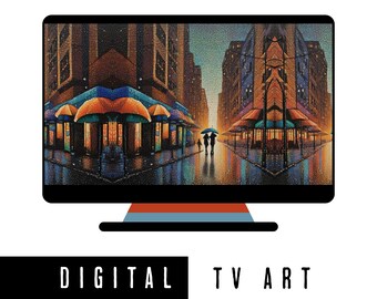 3840x2160 Frame TV Art, Fire Cube TV Art, Digital Art Download, Digital ...