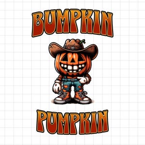 Bumpkin Pumpkin PNG, 14x14 PNG, Halloween PNG, Funny Pumpkin Png, Fun ...