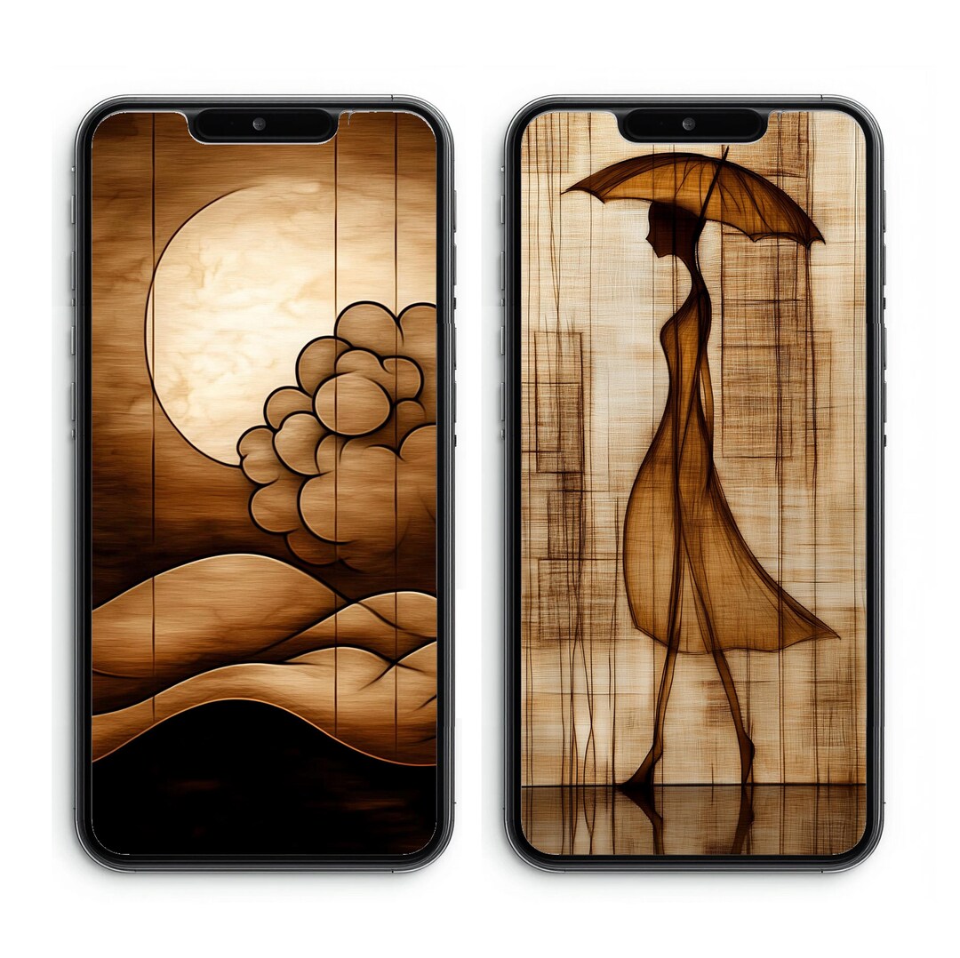 IPhone Home Screen and Lockscreen Set | Phone Wallpaper | Dreamy Rain ...