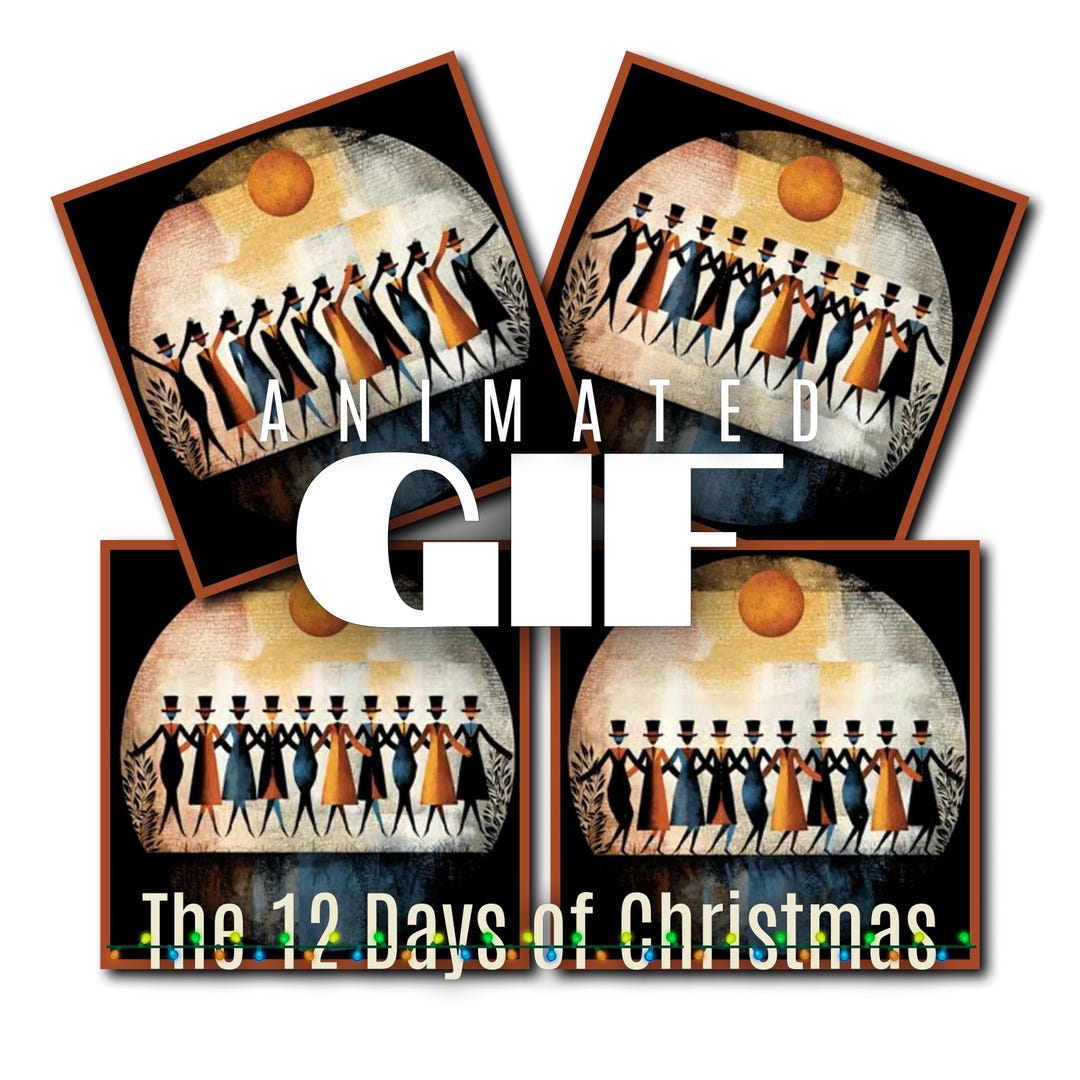 12 Days of Christmas Gifs: Animated Holiday Scenes - Festive Digital ...