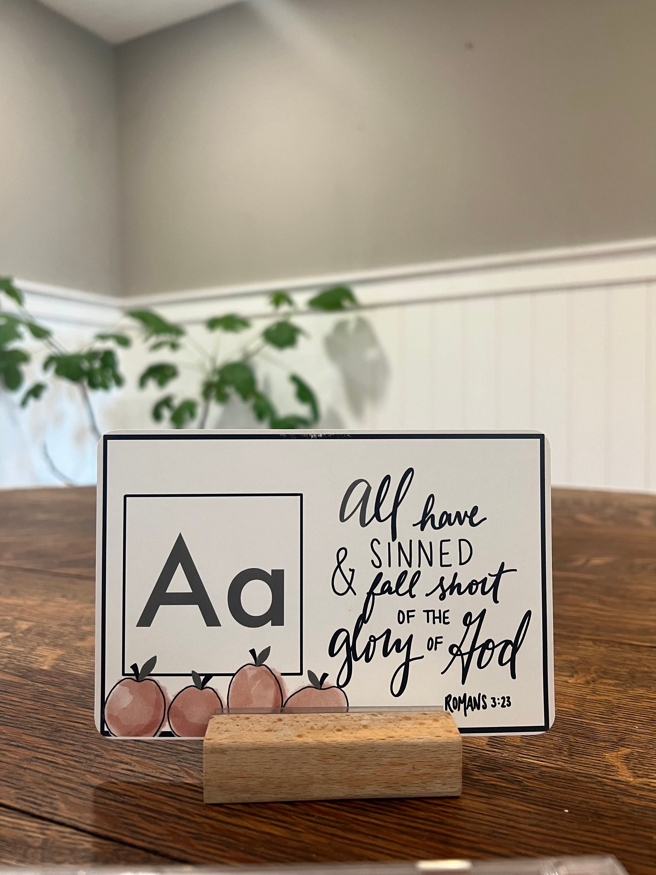 ABC Bible Verse Flashcards - Etsy