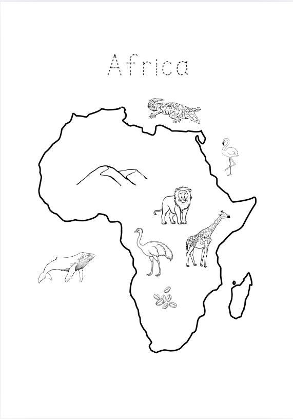 Continents Bundle Preschool Printable Montessori Activity Pack ...
