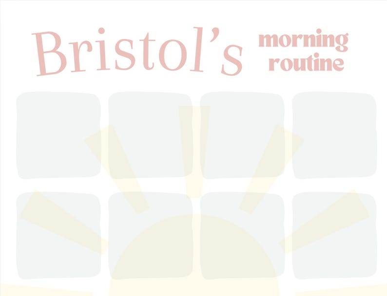 Daily Routine Cards Printable Visual Schedule Toddler Routine Chart for ...