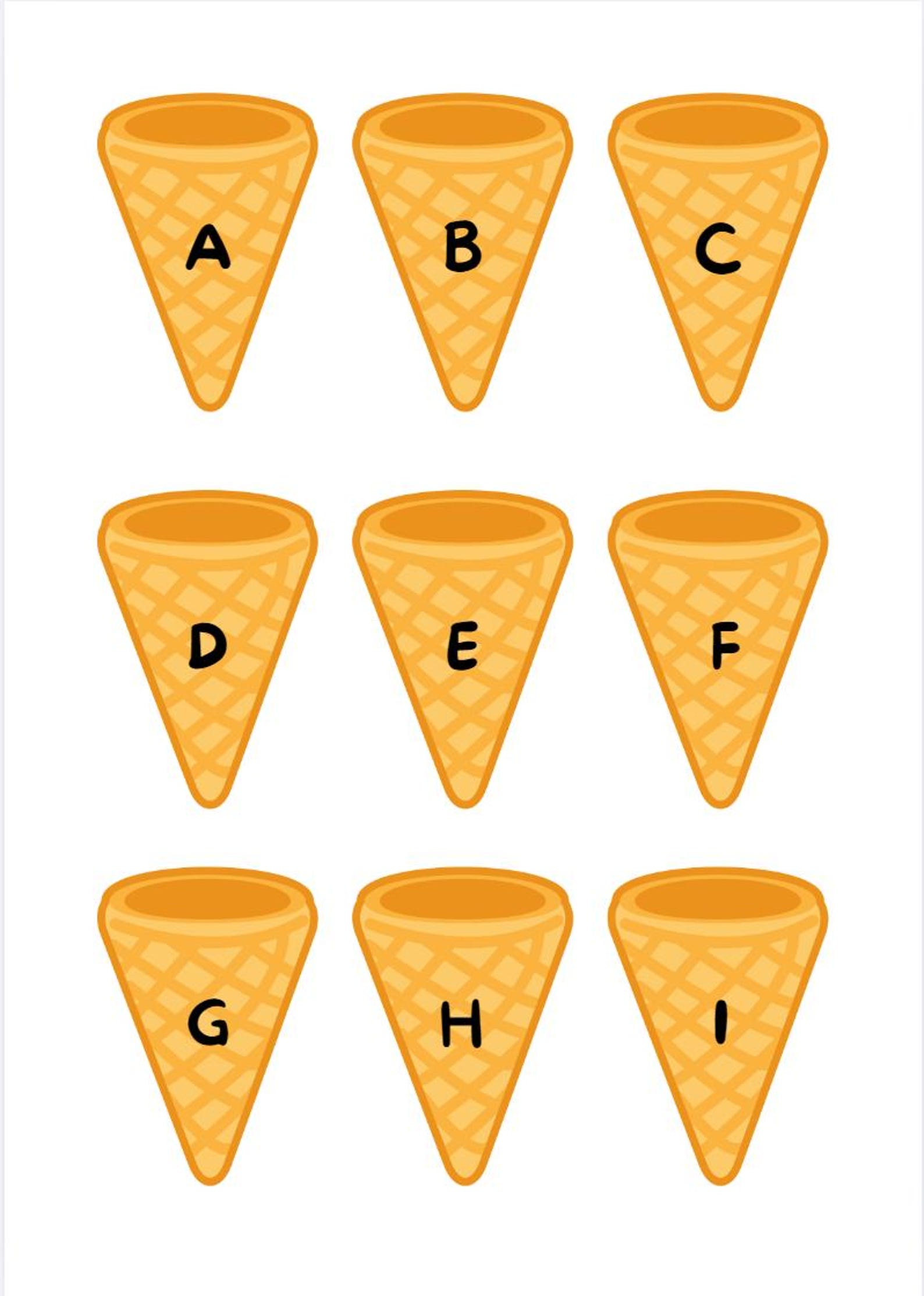 Letter Matching Upper and Lowercase Letter Pre K Printable Match the ...