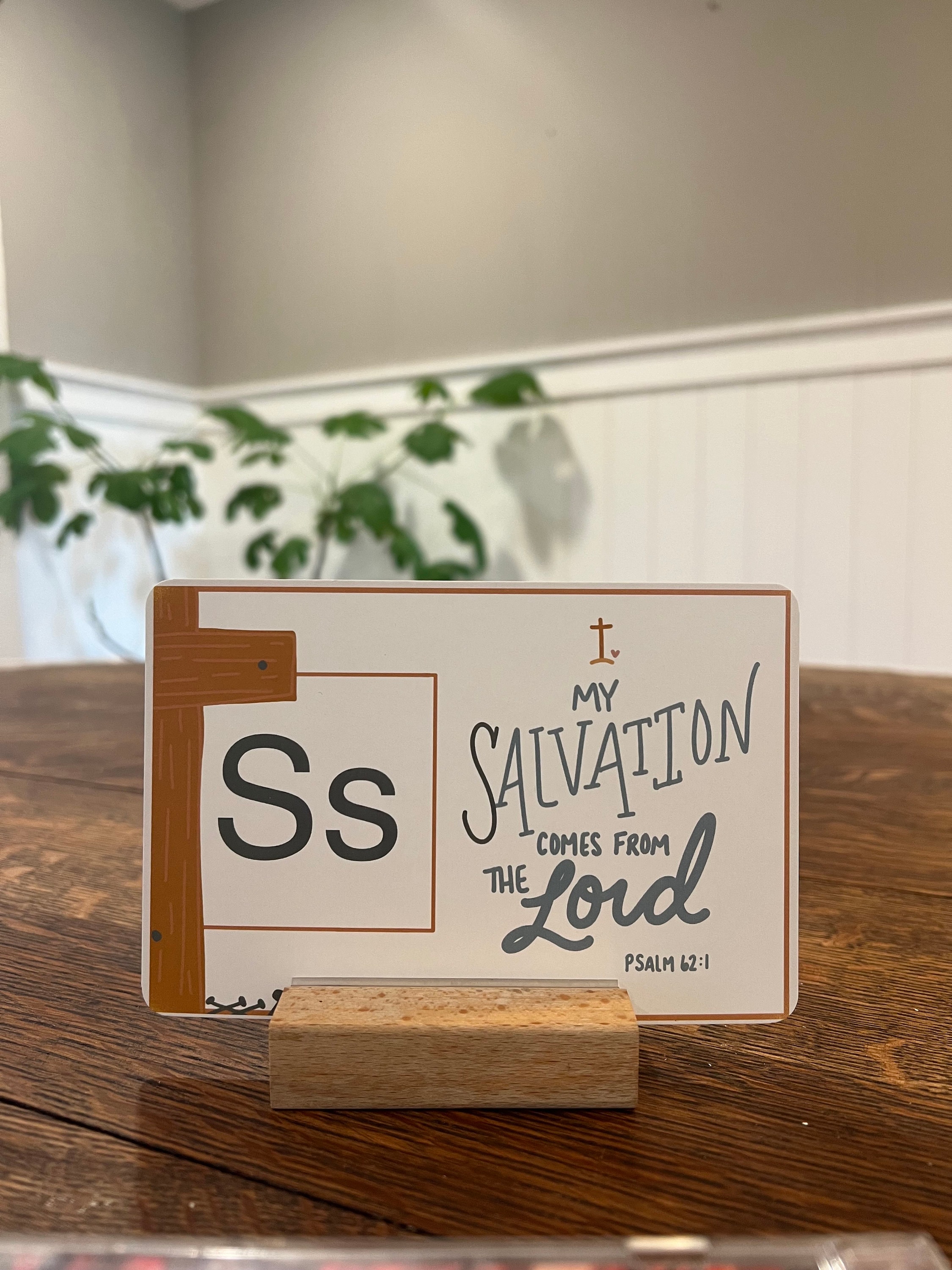 ABC Bible Verse Flashcards - Etsy