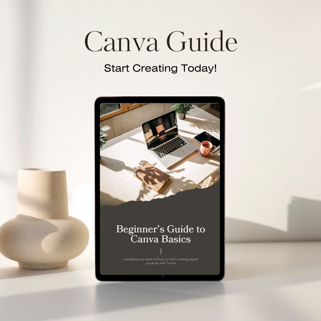 Canva Basics Guide PLR - Etsy
