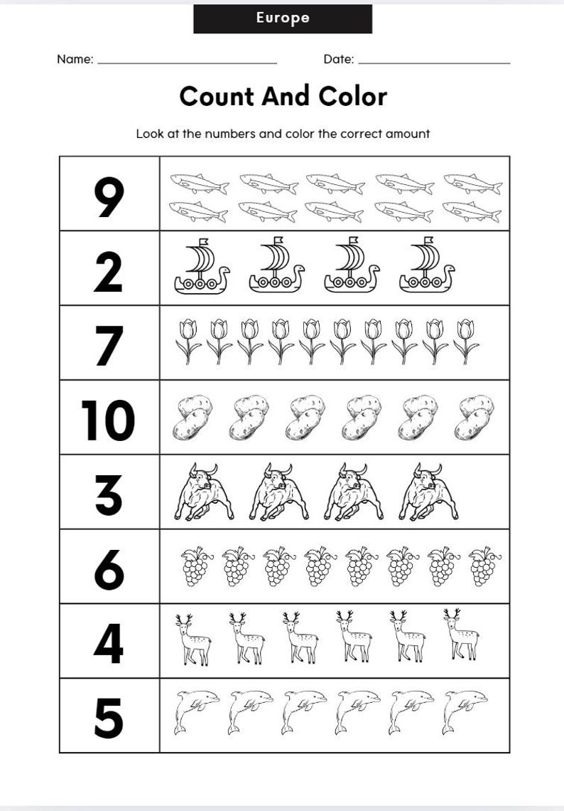 Continents Bundle Preschool Printable Montessori Activity Pack ...