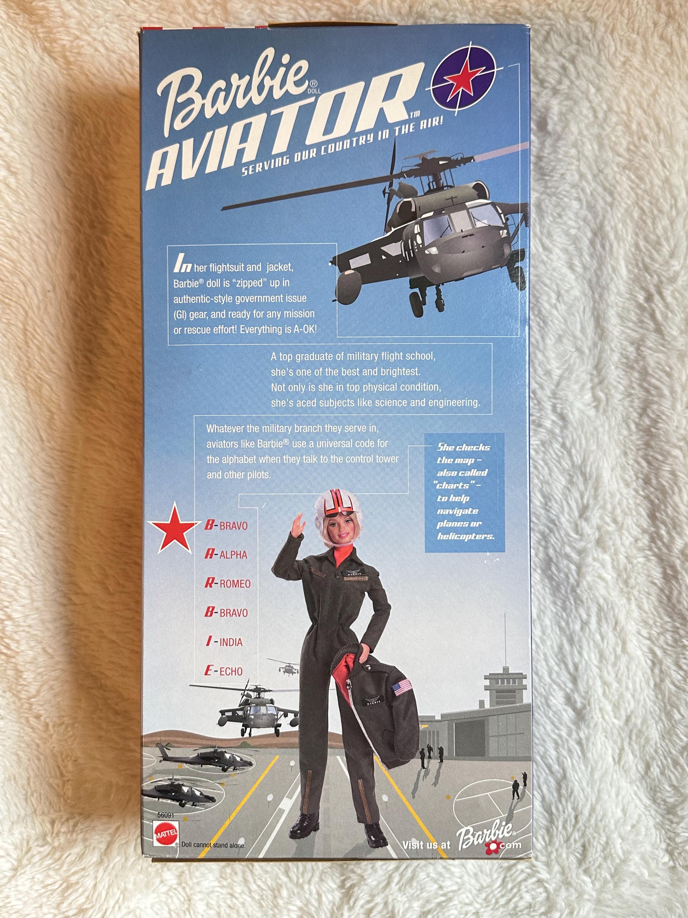 Aviator AAFES Special Edition Barbie Doll - Etsy