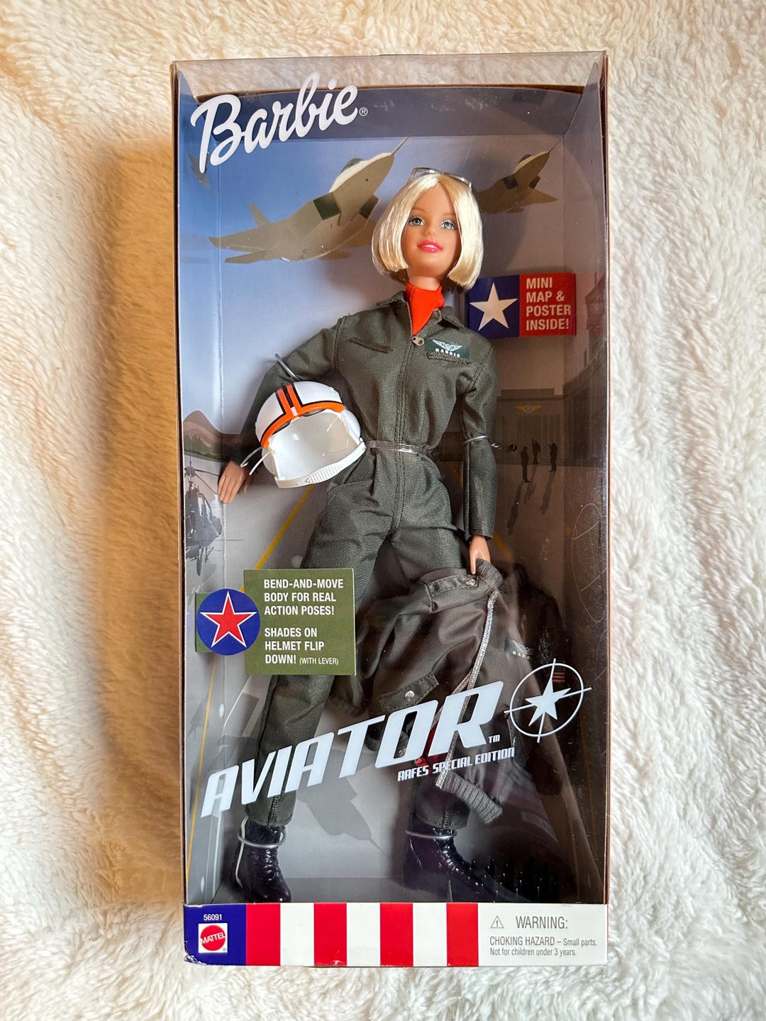 Aviator AAFES Special Edition Barbie Doll - Etsy